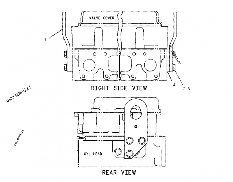 117-2748 LIFTING GP-ENGINE - ENGINE - TRUCK Caterpillar C-12 | 777parts.com