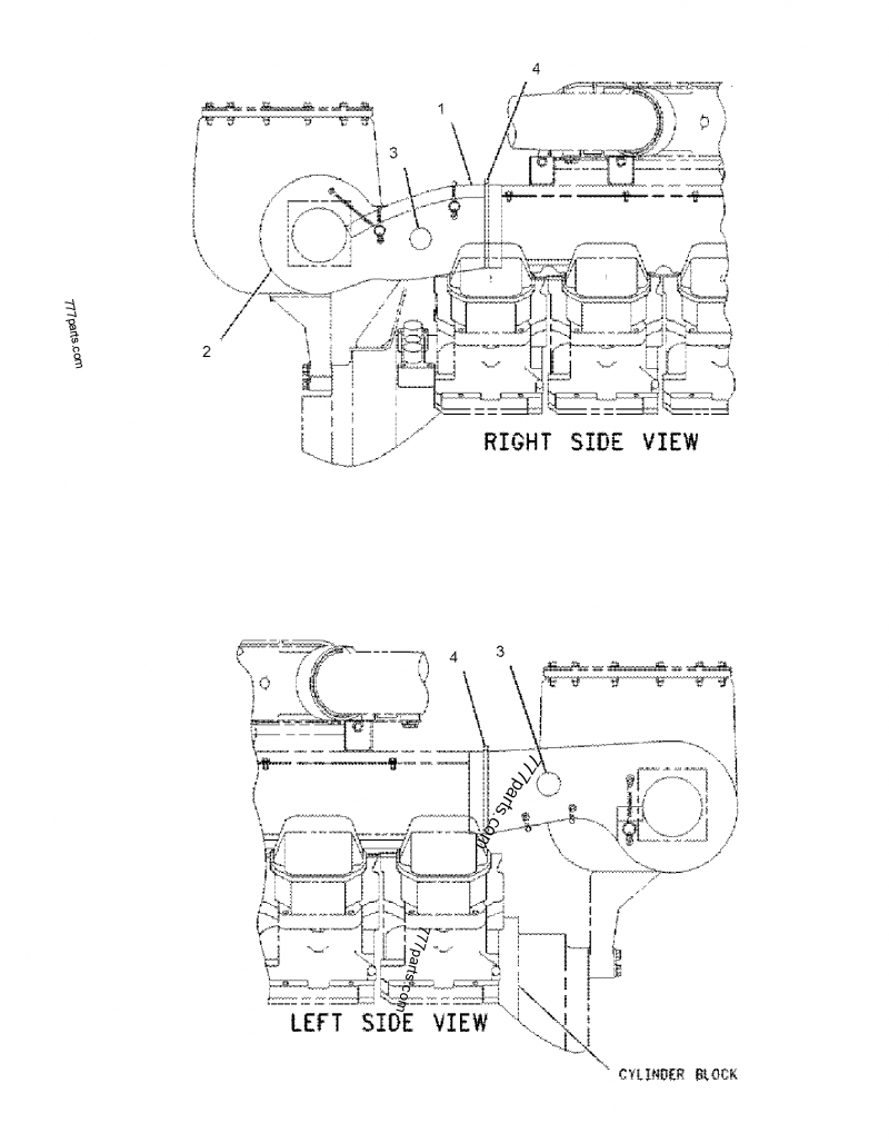 2W-2680 MOUNTING GP-BELLOWS -FLEXIBLE - ENGINE - MARINE Caterpillar ...