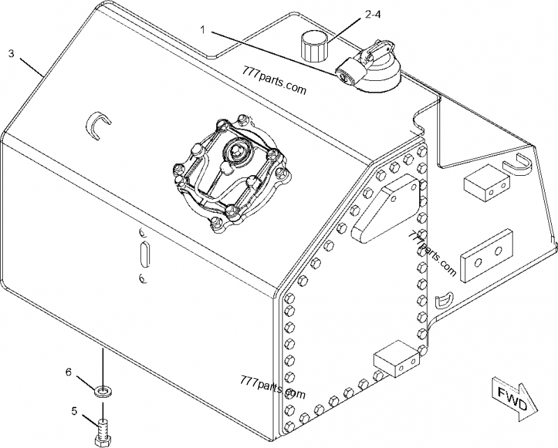 227-6315 MOUNTING GP-CYLINDER - TRACK-TYPE TRACTOR Caterpillar D8T ...