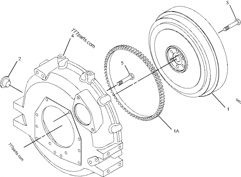 245-8828 FLYWHEEL GP - ENGINE - MARINE Caterpillar C1.5 | 777parts.com