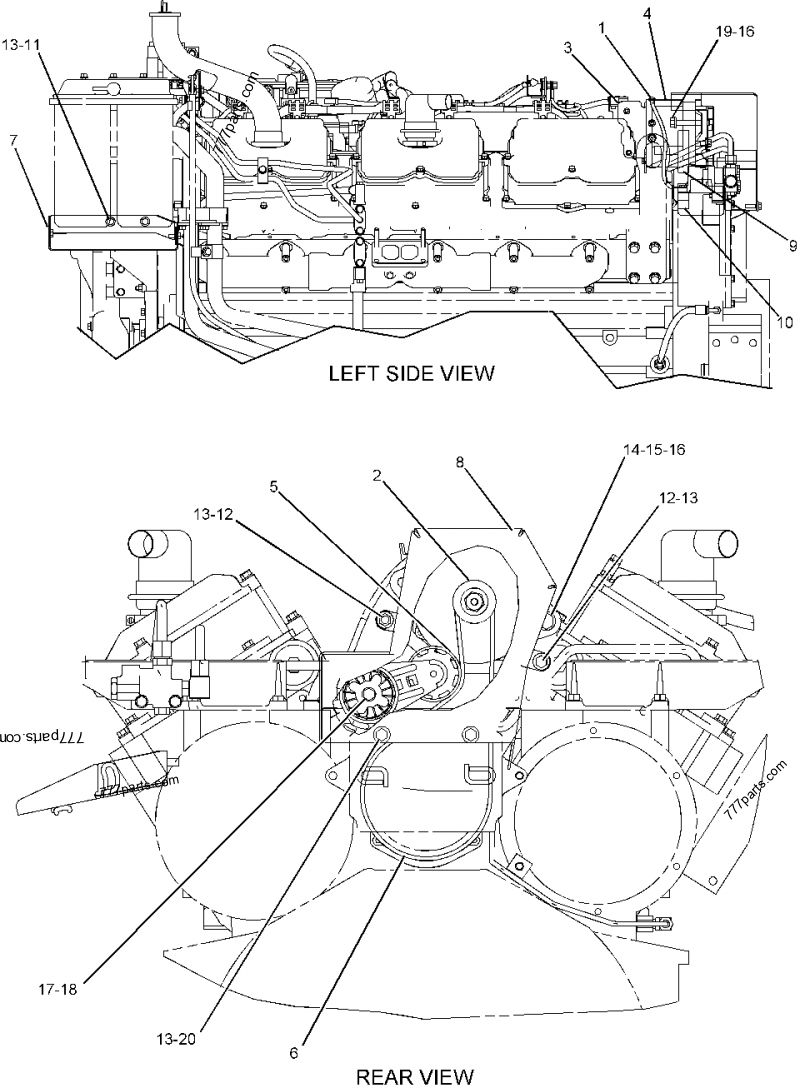 107-0677 VALVE GP-SOLENOID - TRACK-TYPE TRACTOR Caterpillar D10N ...