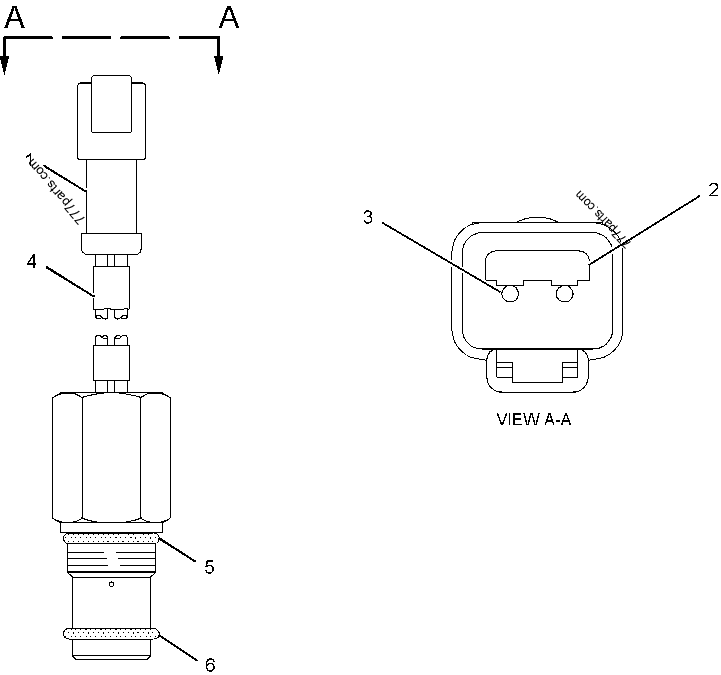 234-5013 SENSOR GP-TEMPERATURE - ENGINE - MACHINE Caterpillar C-13 ...