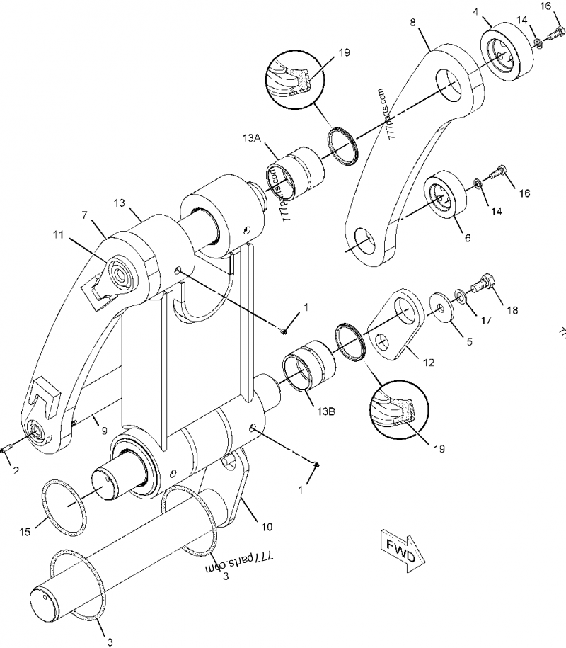 259-7448 VALVE GP-CONTROL -LH - EXCAVATOR Caterpillar 336D | 777parts.com