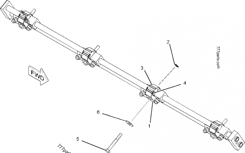 156-9752 MANIFOLD GP-FUEL -RH - ENGINE - GENERATOR SET Caterpillar ...