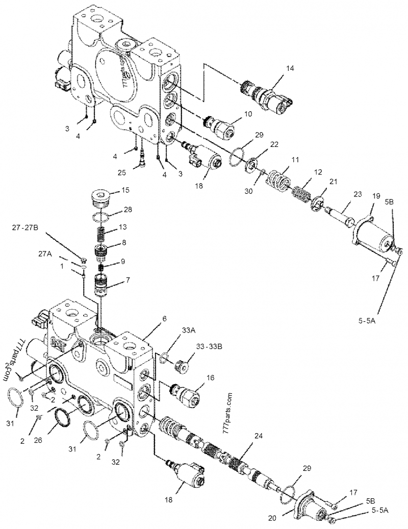 244-5588 LINES GP-TILT CYLINDER - WHEEL-TYPE LOADER Caterpillar 950H ...