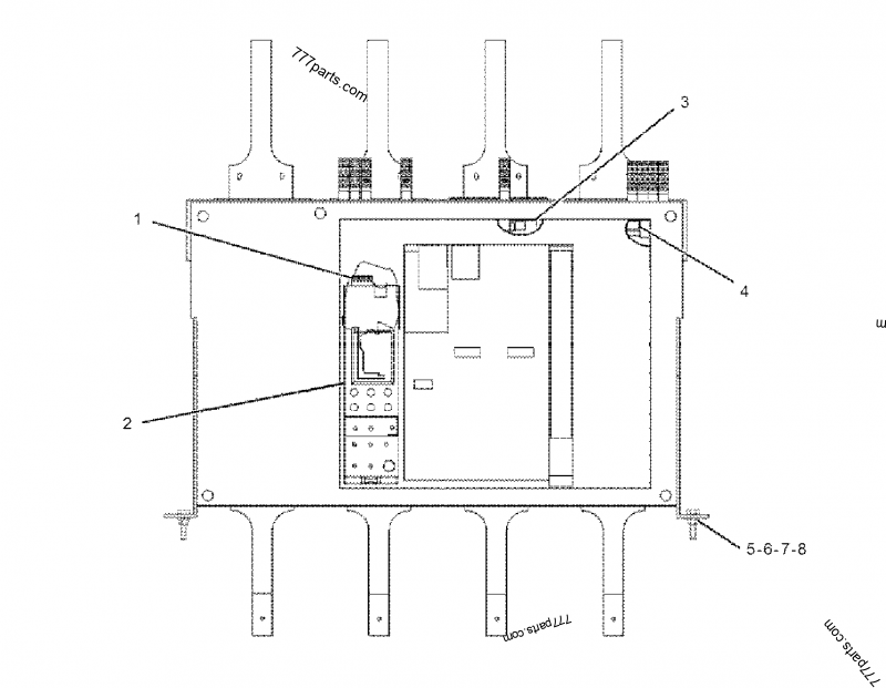 244-9868 CIRCUIT BREAKER AS -UL, MCCB, LSI - ENGINE - GENERATOR SET ...