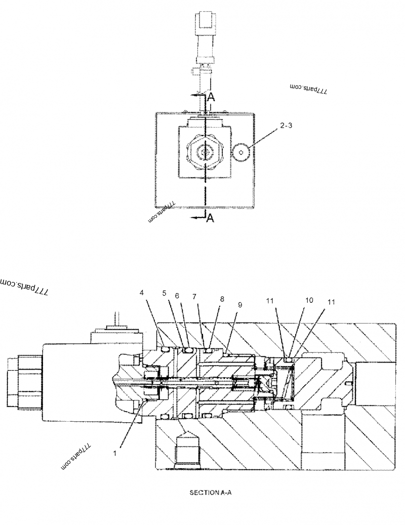 244-8399 VALVE GP-AUXILIARY - ENGINE - MACHINE Caterpillar 3066 ...