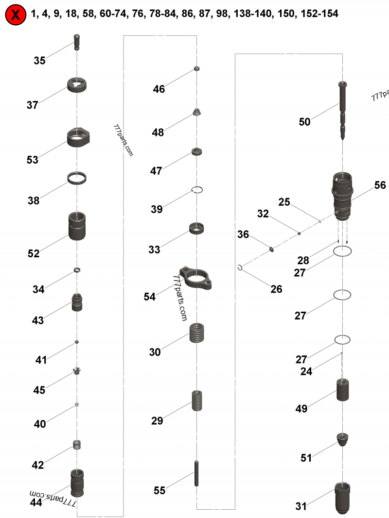 Performance Parts - Engines Cummins K19 (D193029CF02) | 777parts.com
