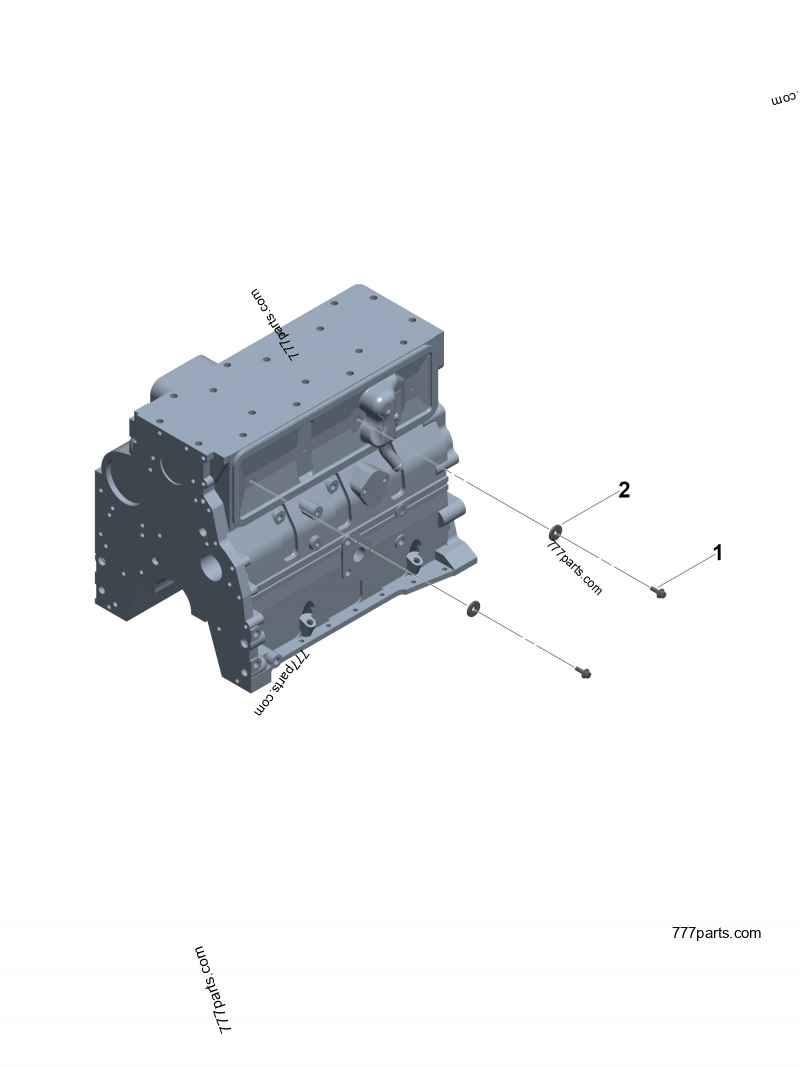 Cam Follower Cover - Engines Cummins 4B3.9 (D382043CX02) | 777parts.com