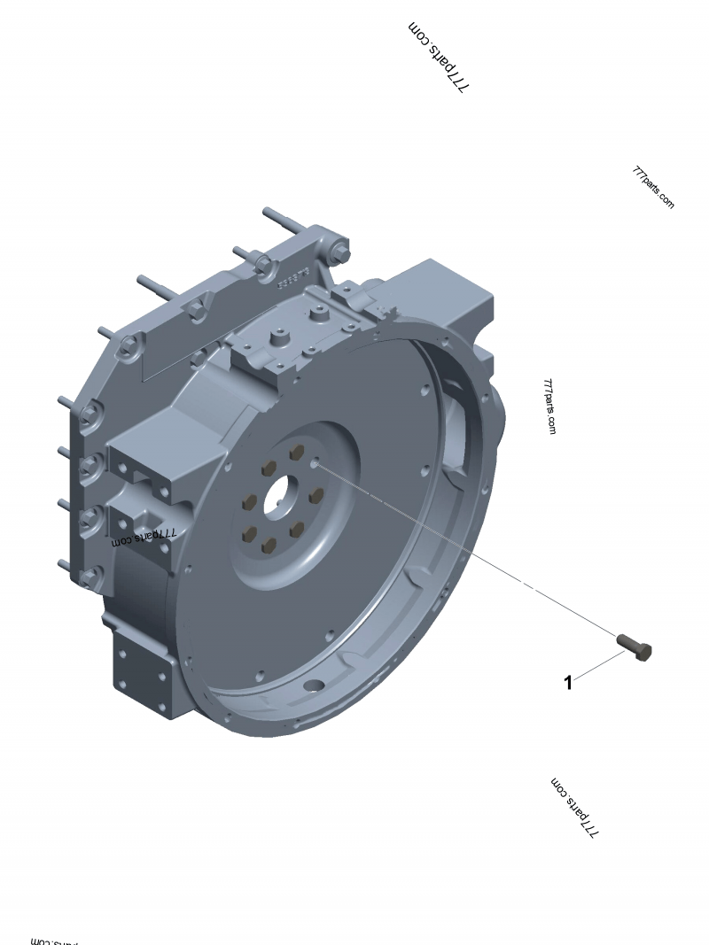 Flywheel Mounting - Engines Cummins ISB/ISD4.5 CM2150 B119 (D323018BB42 ...