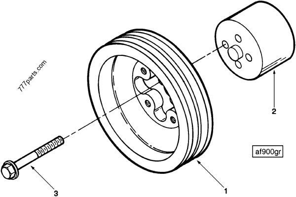 Front Drive Adapter - Engines Cummins 6B5.9 (D403014MX02) | 777parts.com