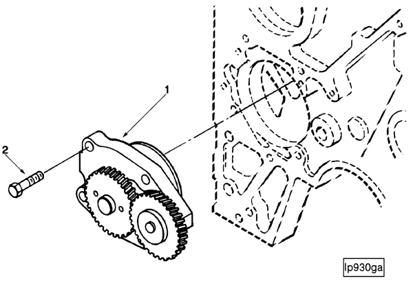 Lube Oil Pump - Engines Cummins 6B5.9 (D403039CC12) | 777parts.com