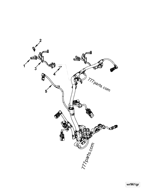 Etr Cnt Mdl Wrg Harness - Engines Cummins ISB/ISD4.5 CM2150 SN ...