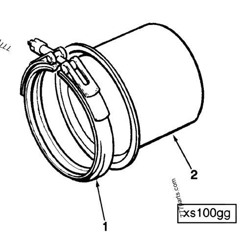 Exhaust Connection - Engines Cummins V903 (D172044BX02) | 777parts.com