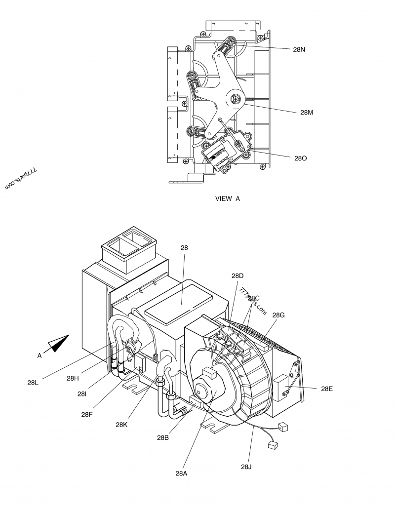 AIRCONDITIONER(3)-AIRCON UNIT - WHEEL LOADER Doosan MEGA 250-V ...