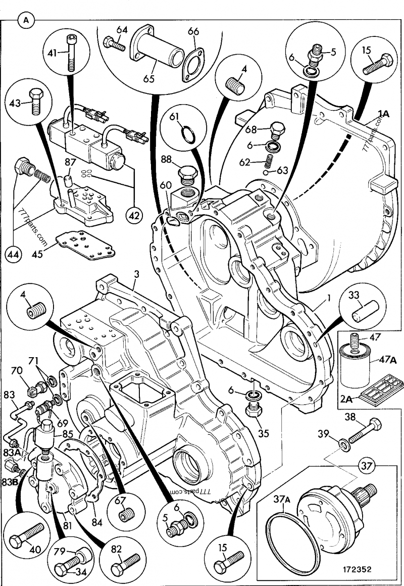TRANSMISSION, JCB SYNCRO SHUTTLE, 20KPH, LOW SPEED - CONSTRUCTION JCB ...
