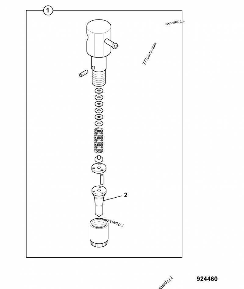 FUEL INJECTOR, L70AE - AGRICULTURAL JCB HTD 5 (JCB,SMALL DUMPSTER (HTD ...