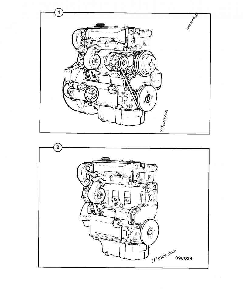 ENGINE, COMPLETE, AK BUILD, 92BHP - CONSTRUCTION JCB 214-2 (REGULAR ...