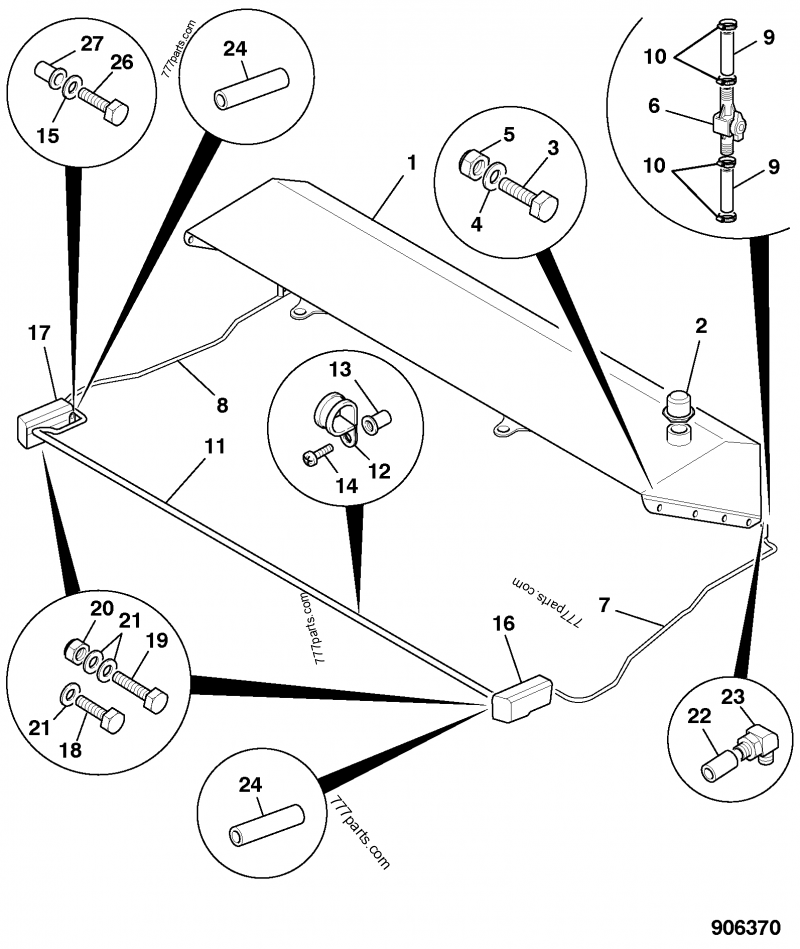 SPRINKLER, SYSTEM, SC240/210 - JCB INDIA JCB SNOW/DOZER (HAMMERS ...