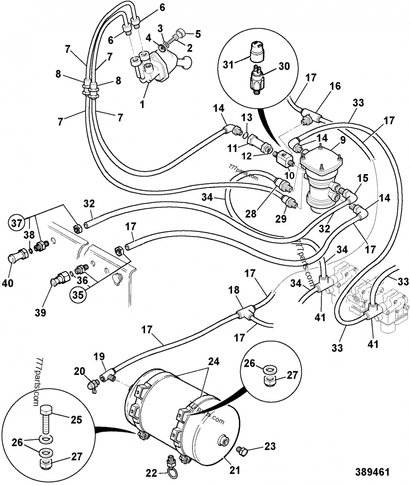 TRAILER BRAKING, CIRCUIT, ABS, TWIN LINE 'C' COUPLING - CONSTRUCTION ...