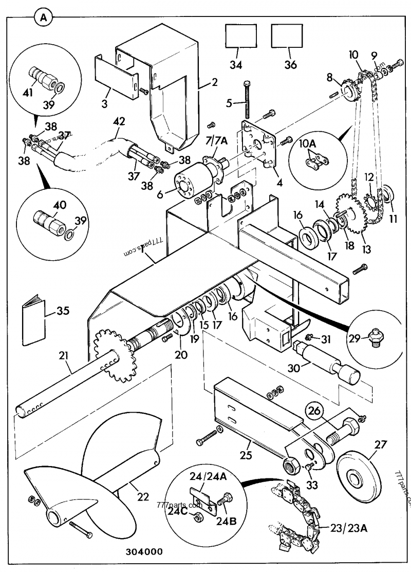 TRENCHER, MODEL 21C, 980/88417 - CONSTRUCTION JCB ROBOT-185 (JCB ROBOT ...