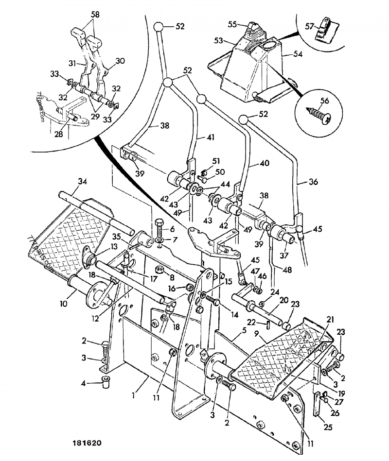 CONTROLS, EXCAVATOR, CASE SYSTEM - CONSTRUCTION JCB 4CN444 (REGULAR ...