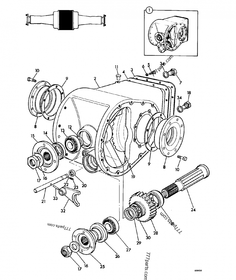 DIFFERENTIAL, HOUSING ASSEMBLY, UK,FRANCE,BENELUX,ITALY,USA ...