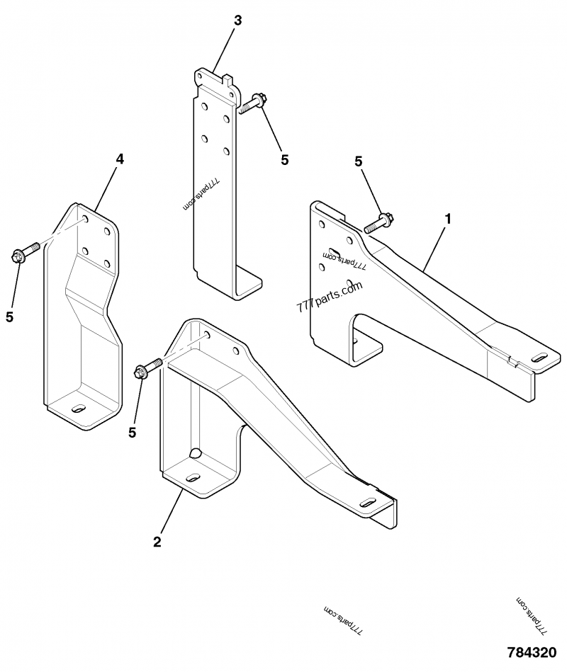 ENGINE MOUNTINGS - POWER SYSTEMS JCB 320/40204 (JCB444 4 CYLINDER ...