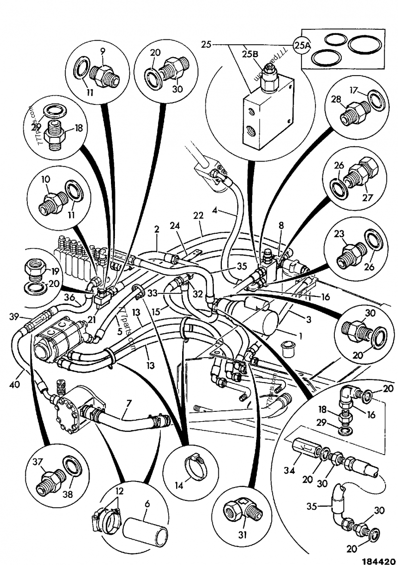 CIRCUIT, NEUTRAL, 506-36 WITH UP-LIFT, SERVO CONTROL WITH AUXILIARY ...