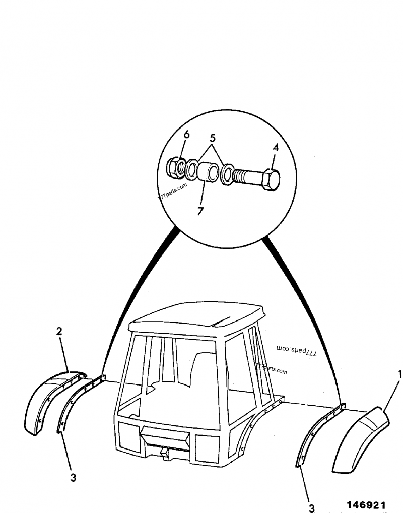 MUDGUARDS, REAR, YELLOW, AWS - CONSTRUCTION JCB 3CX CONTRACTOR (REGULAR ...