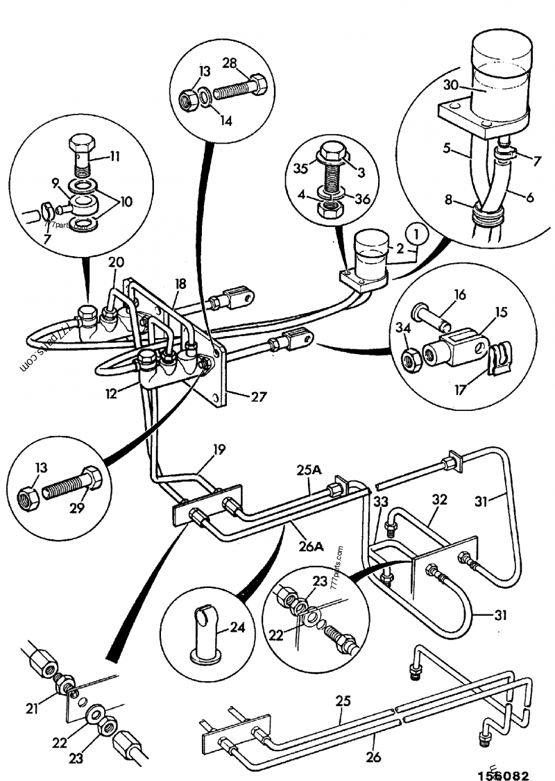 BRAKE, SYSTEM - CONSTRUCTION JCB 216-2 (REGULAR BACKHOE LOADER, 9802/ ...