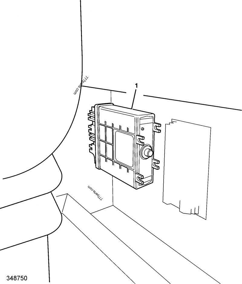 CONTROL UNIT, TRANSMISSION - AGRICULTURAL JCB 456 (WHEELED LOADING ...