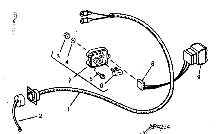 POWER ADAPTER FOR PRE 50 SERIES TRACTORS - RATE DRIVE John Deere 1770NT ...