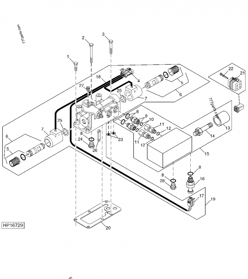 Flow Control Valve for Automatic Feed Rate System (Hydrostatic Drive ...