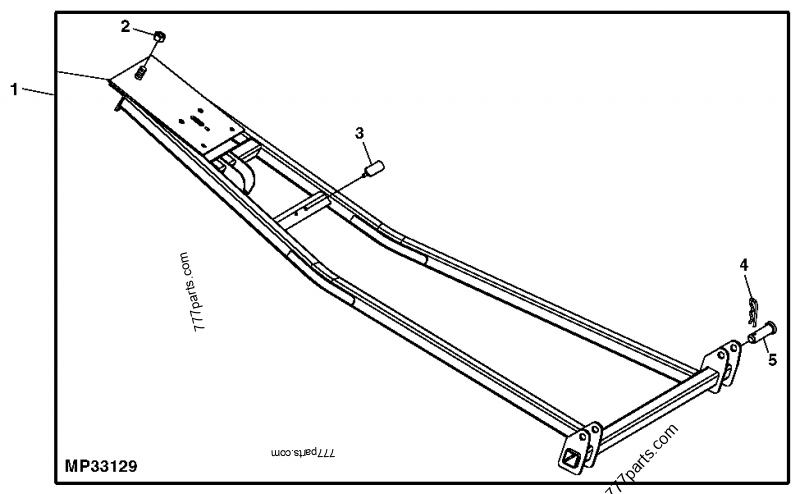 LIFT FRAME - UTILITY VEHICLE John Deere TRAIL - UTILITY VEHICLE (4X2 ...