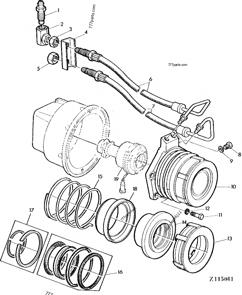 CLUTCH SLAVE CYLINDER WITH THROW-OUT BRG.-ELEC.TRANS.BRAKE [03C17 ...