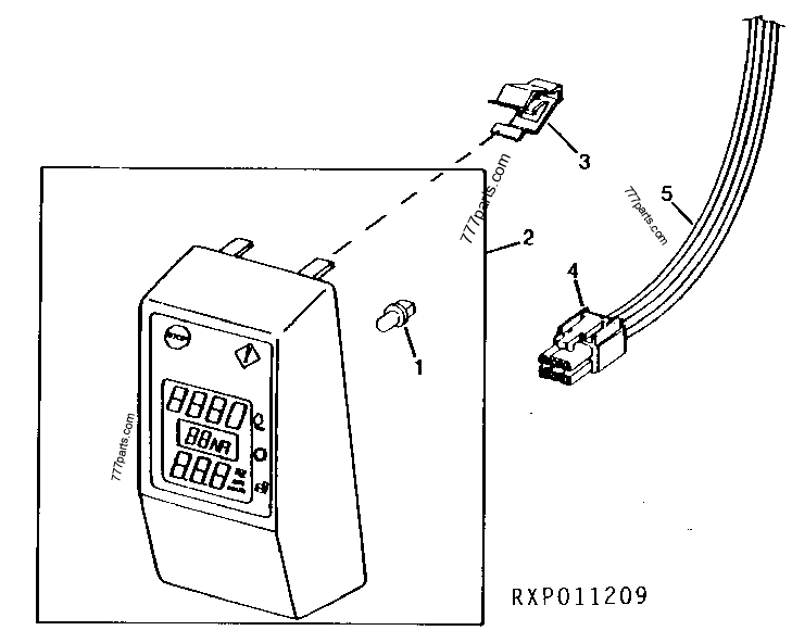 CORNER POST DISPLAY - ENGINE, POWERTECH John Deere 8.1 L - ENGINE ...