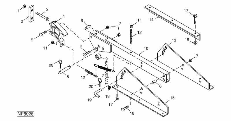 Bar Point Cultivator Diagram