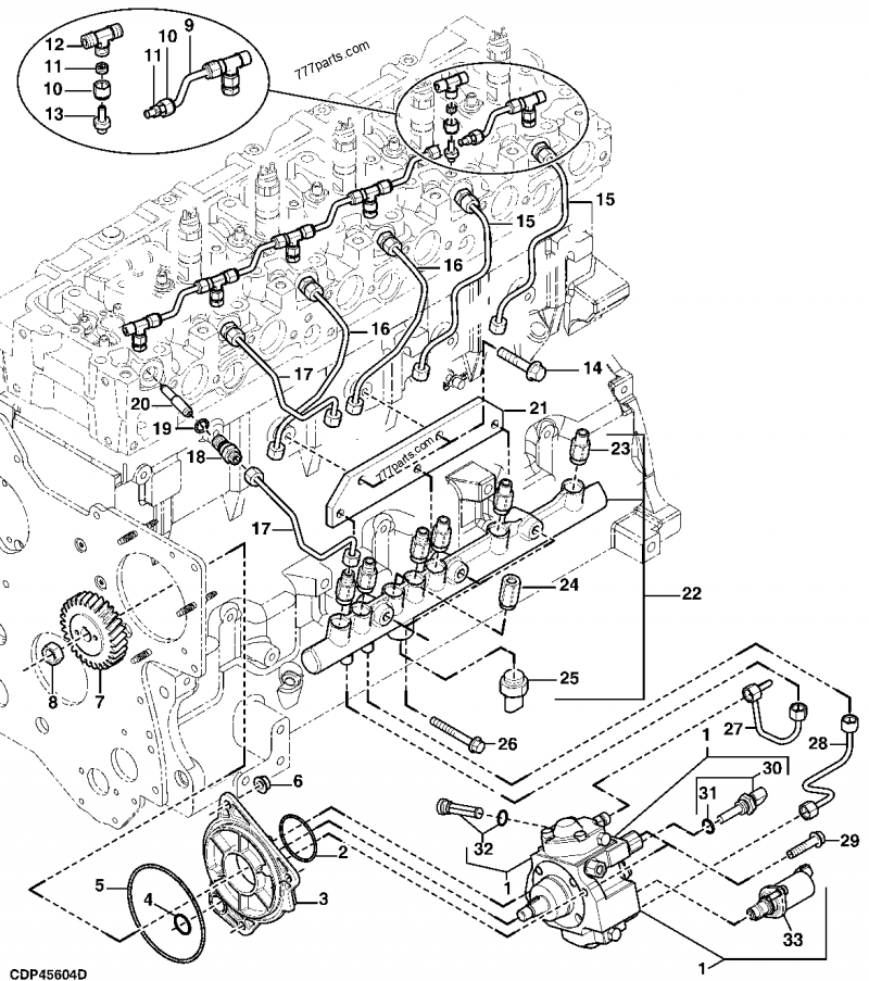 161U - FUEL INJECTION PUMP, HIGH PRESSURE COMMON RAIL SYSTEM [161UA ...