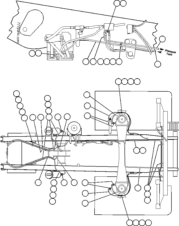 AUTOMATIC LUBRICATION - 1 - Trucks Komatsu AFE47-J/N | 777parts.com