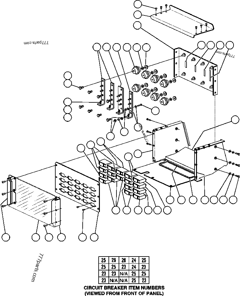 DISTRIBUTION POWER BUS - Trucks Komatsu AFE48-H/J | 777parts.com