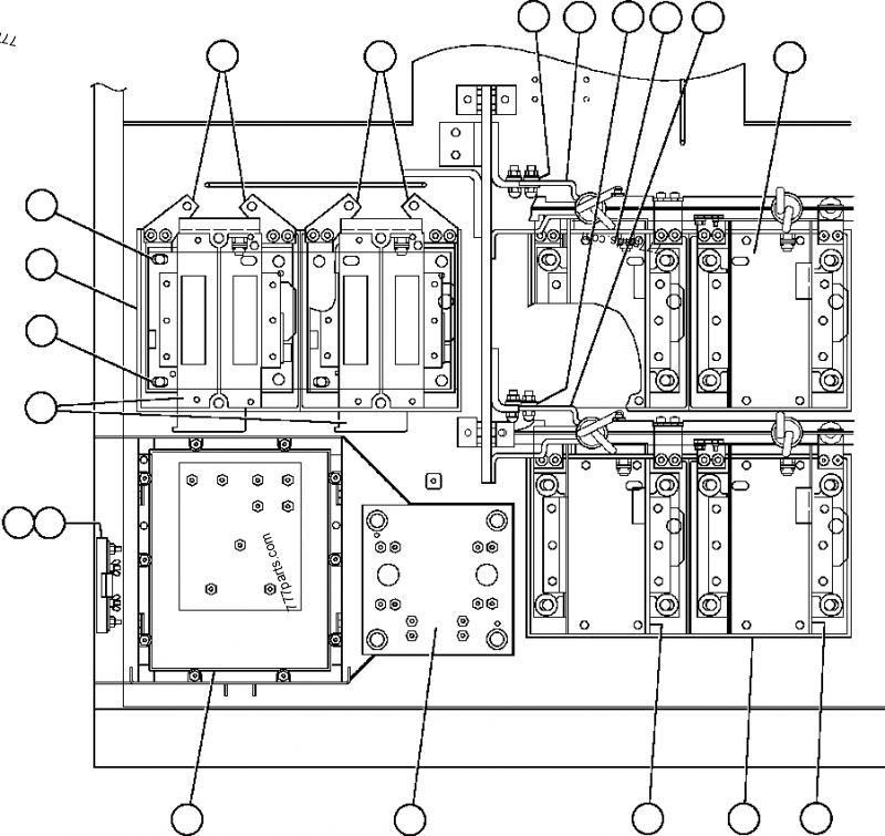 CONTROL CABINET (INSIDE LEFT LOWER FRONT) - Trucks Komatsu AFE48-H/J ...
