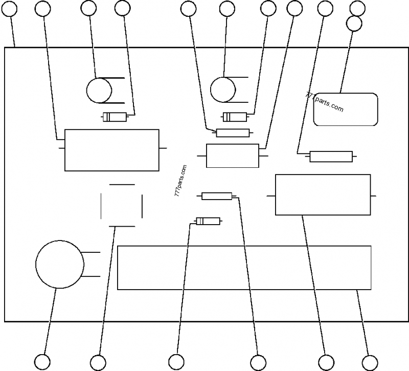 FAULT DETECTION PANEL (VE6113) - Trucks Komatsu AFE48-H/J | 777parts.com