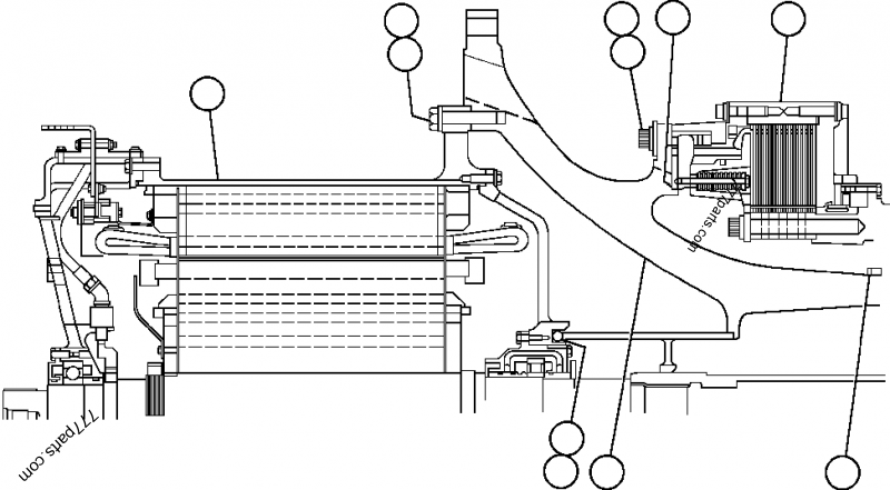 WHEEL MOTOR ASSEMBLY (PB9900) - Trucks Komatsu AFE48-S/T | 777parts.com