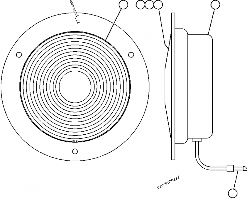 LADDER LIGHT ASSEMBLY (TZ2413) - Trucks Komatsu AFE50-G/H | 777parts.com