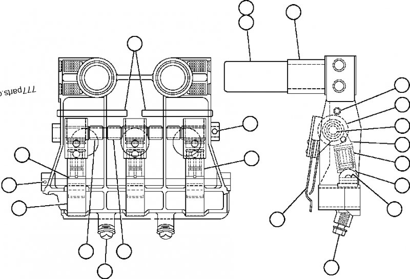 MOTORIZED WHEEL - 787FS11 - 7 - Trucks Komatsu AFE50-G/H | 777parts.com