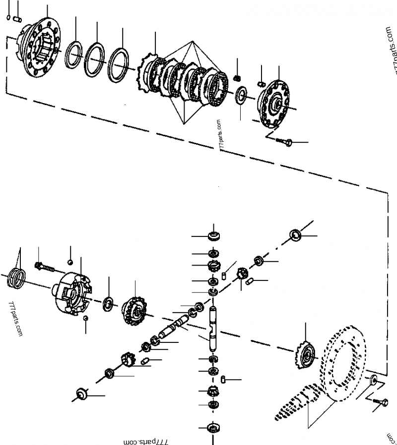 LOCK/UNLOCK STANDARD DIFFERENTIAL - Motor Grader Komatsu GD530A/AW-2EY ...