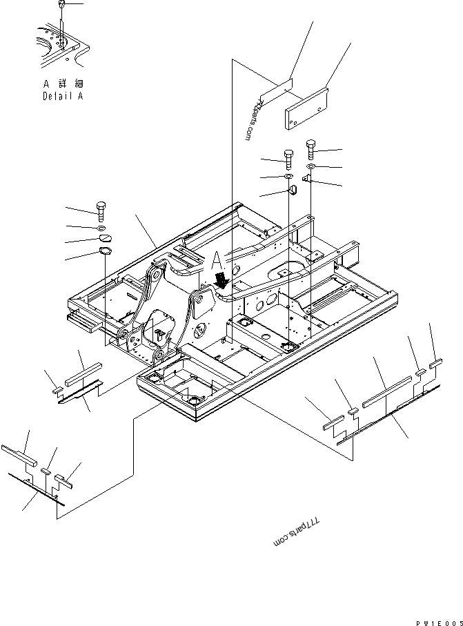 REVOLVING FRAME (COVER AND BRACKET) (FOR CORROSION RESIST0R)(#200001 ...