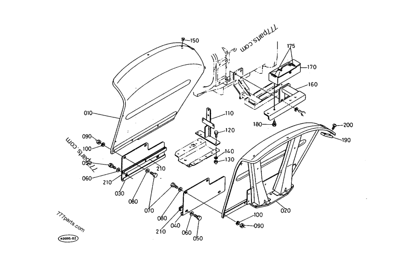 FENDER - M Series Kubota M7030SUDT | 777parts.com