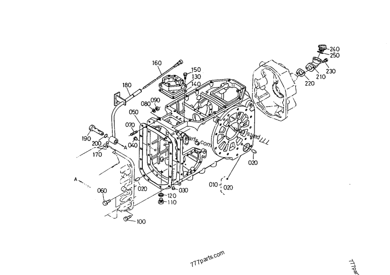 TRANSMISSION CASE - M Series Kubota M7950DT-MUDDER | 777parts.com